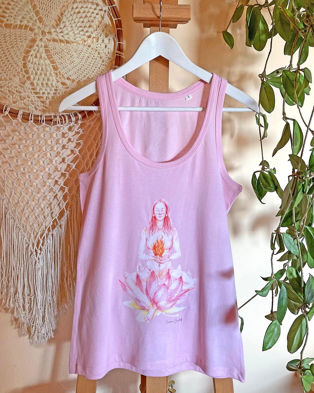 Women’s Tank Top “Lotus flower” – Franca Bortot